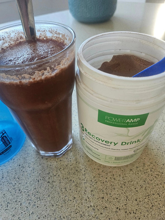 PowerAMP Post Workout Recovery Drink 400g - Fast & Effective